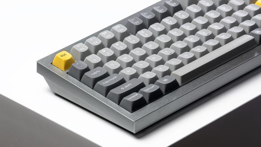Купити Клавіатура Keychron Q1 84 Key QMK Gateron Phantom Yellow Hot ...