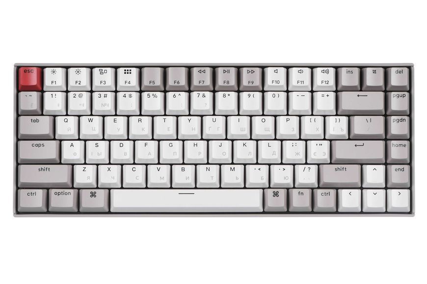 Купити Клавіатура Keychron K2 84 Key Gateron G PRO Brown WL UA Retro ...